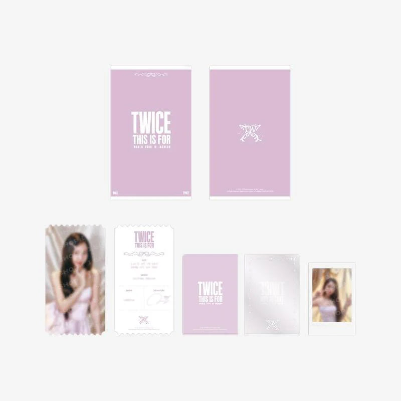 TWICE - THIS IS FOR WORLD TOUR MD SPECIAL TICKET SET – MelashyWorld